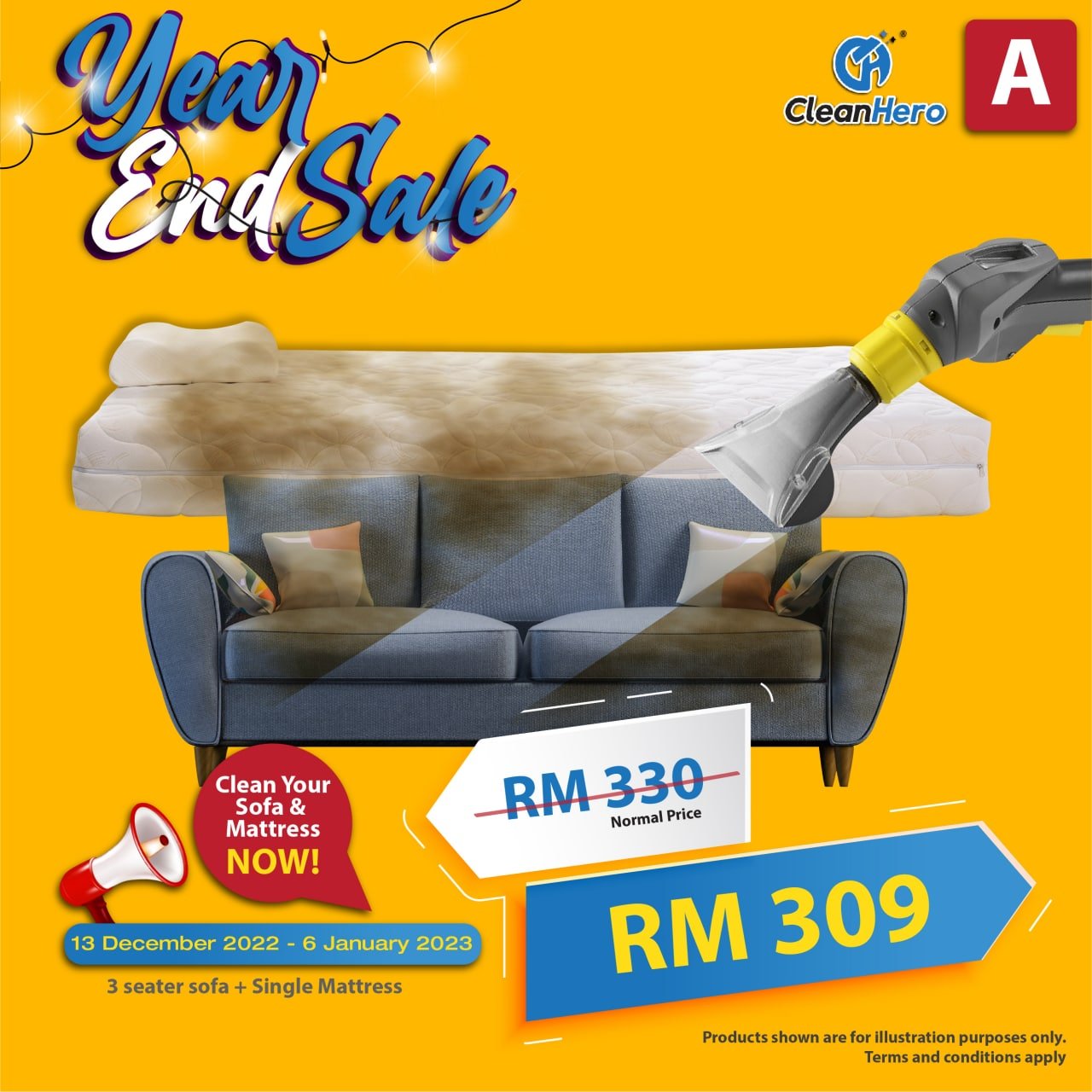 Year End Sales - CleanHero